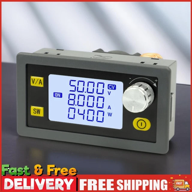 CNC ADJUSTABLE DC Voltage Regulator CV CC Step Down Power Supply Module ...