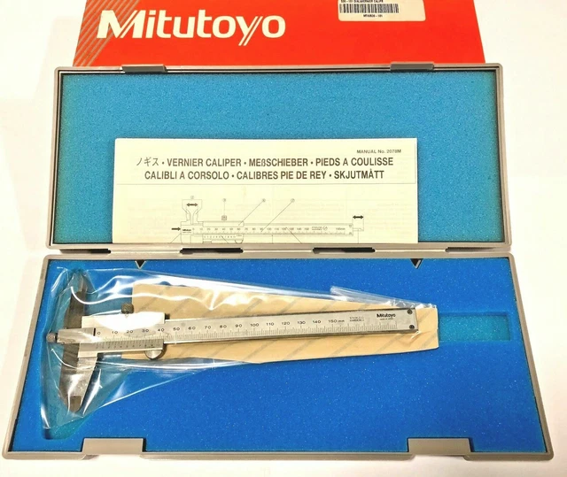 MITUTOYO NONIO OFFSET Calibro 0-150mm 536-101 Prodotto IN Giappone EUR ...