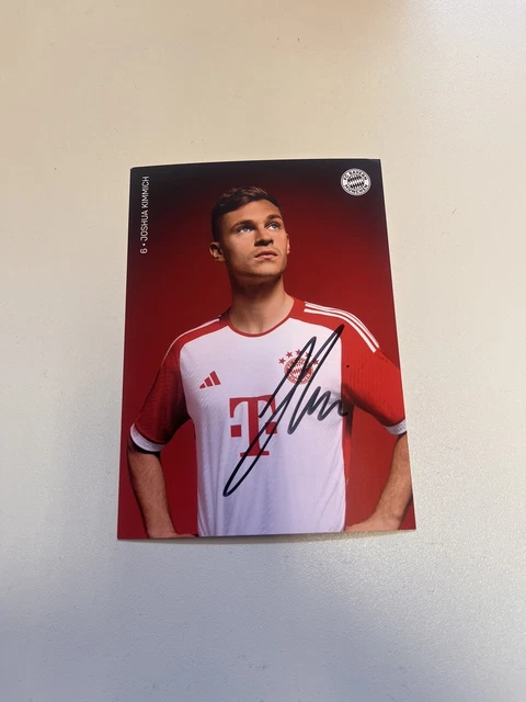 JOSHUA KIMMICH +FC Bayern München Autogrammkarte+Original signiert+23/ ...