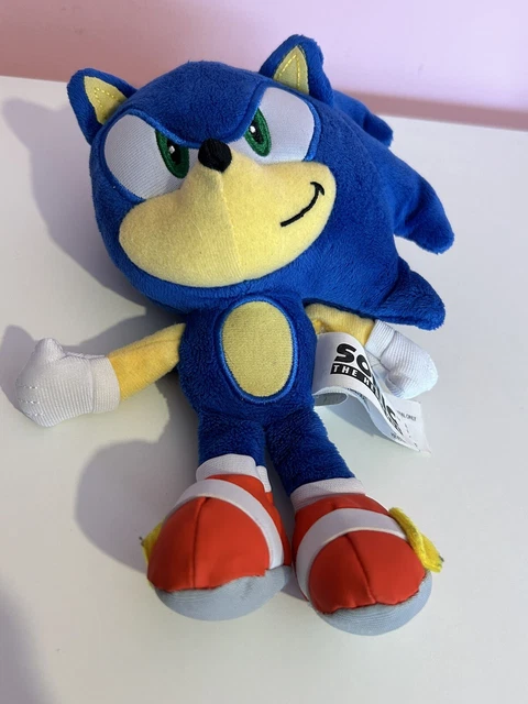 RARE JAKKS PACIFIC Sonic The Hedgehog 9"Plush Cuddly Soft Toy Teddy ...