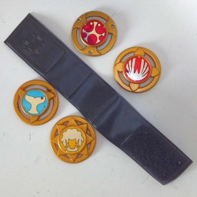 2003 POWER RANGERS Ninja Storm USA Morpher Power Discs - Wind Thunder ...