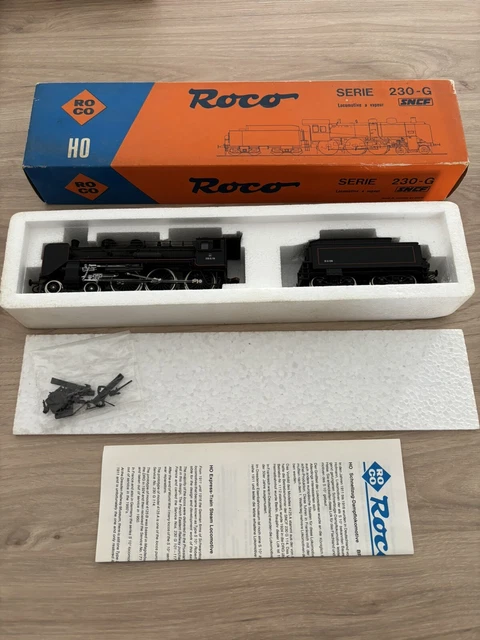 LOCOMOTIVE VAPEUR ROCO 230 G 114 SNCF En Boîte Référence 04125A. Ho EUR 80,00 - PicClick FR