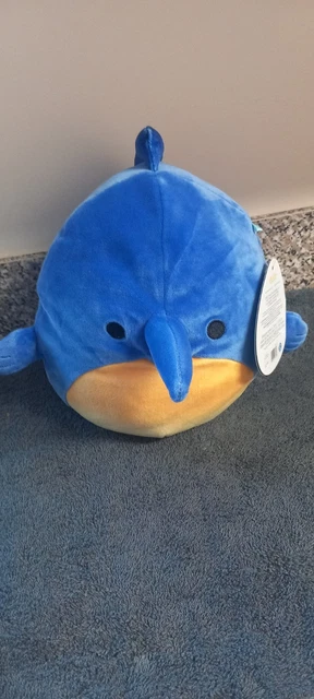 SQUISHMALLOW SWISH 8 Inch USA Import BNWT Fish Blue Rare Htf Soft Plush ...