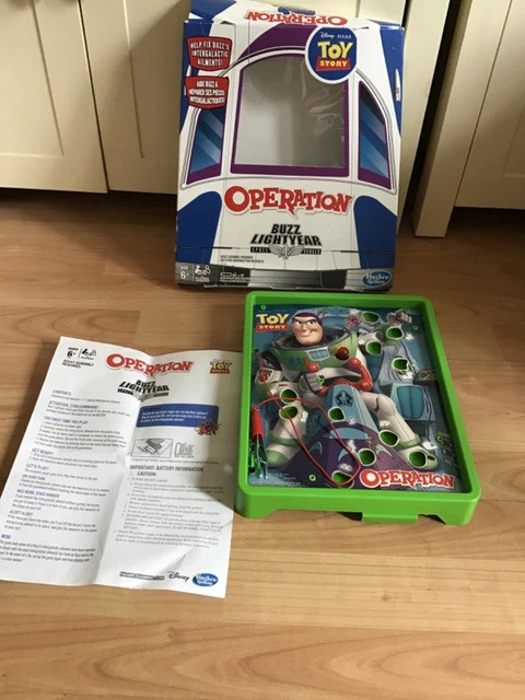 HASBRO OPERATION DISNEY Pixar Toy Story Buzz Lightyear Space Ranger ...