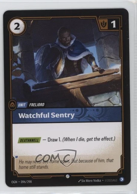 2025 RIFTBOUND ORIGINS: League of Legends TCG Watchful Sentry £1.26 ...