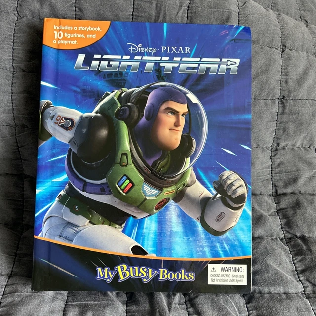 My Busy Book Disney Pixar Lightyear Buzz Lightyear Playmat 10 Figures New £600 Picclick Uk