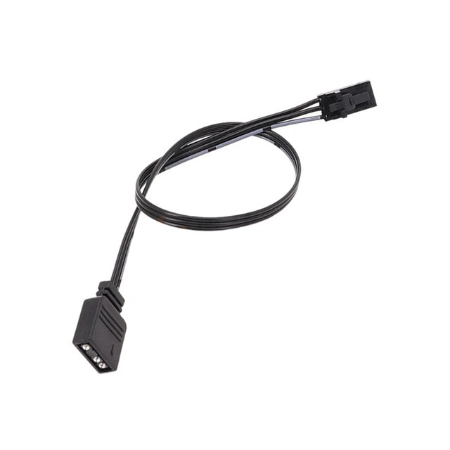 FOR 3PIN RGB to Standard ARGB 3-Pin 5V Adapter Connector RGB Cable for ...