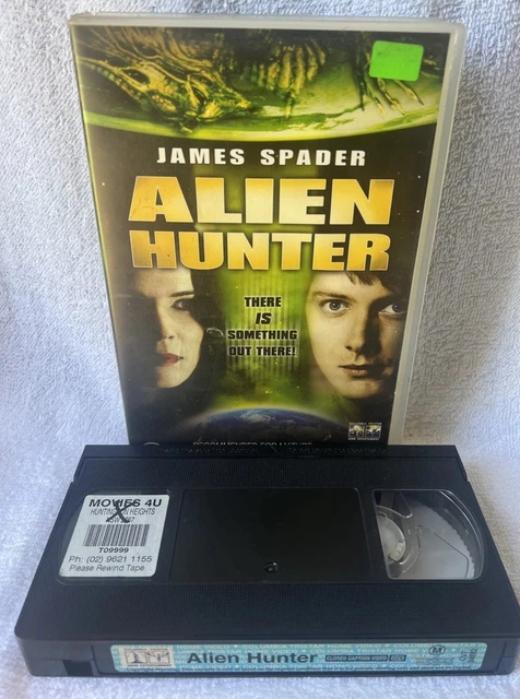 ALIEN HUNTER - VHS - VCR Video Tape - James Spader - Ex Rental Free ...