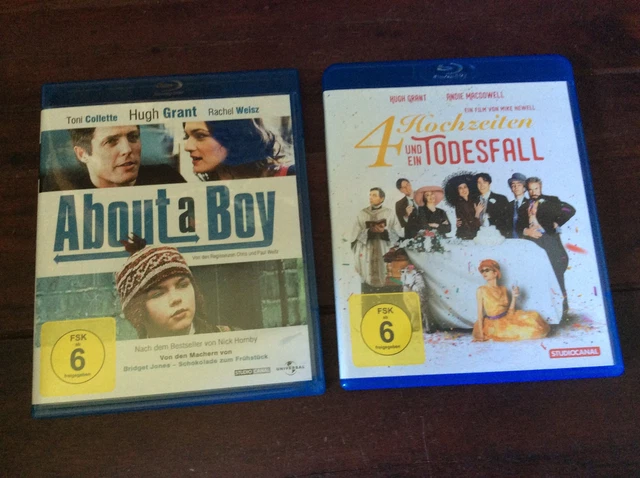 HUGH GRANT [2 BLU RAY] Vier Hochzeiten und ein Todesfall + About a Boy ...
