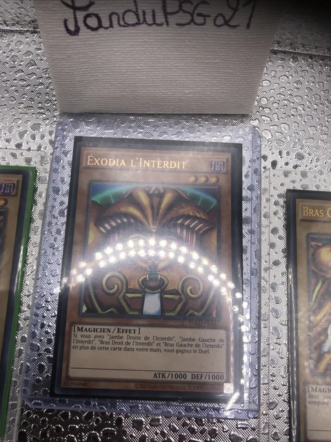 YU GI OH Ho EXODIA L’interdit YGLD FR017 Fr018 FR018 Fr020 FR21 Jambe Bras $31.36 - PicClick AU