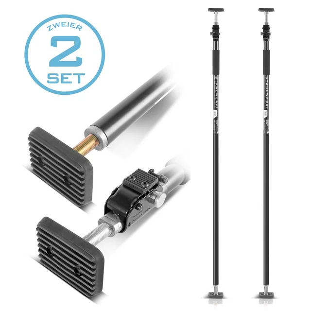 STAHLWERK ASSEMBLY PROP telescopic prop set of 2 160-290 cm 40 kg £70. ...