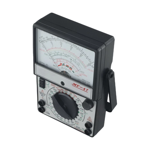 MULTIFUNCTION MF47 ANALOG Multimeter for Comprehensive Electrical ...