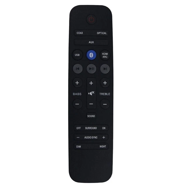REMOTE CONTROL REPLACEMENT for Home Theatre Soundbar A1037 26BA 0047418 ...