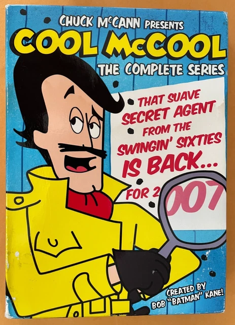 COOL MCCOOL - The Complete Series (DVD) 3-Disc Cartoon James Bond Spoof ...