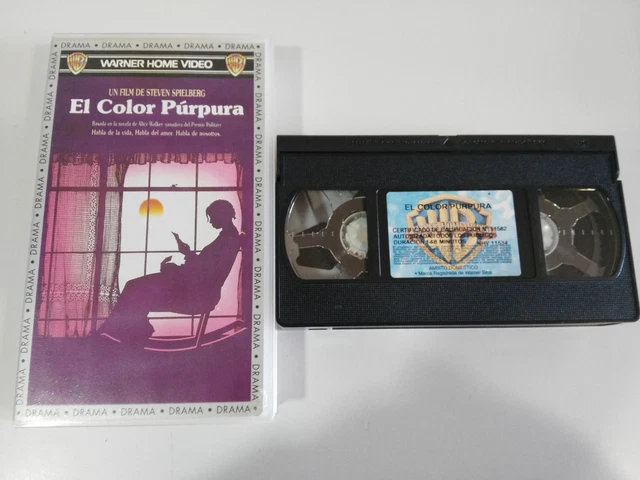 EL COLOR PURPURA Steven Spielberg Danny Glover - Vhs Cinta Tape Español ...
