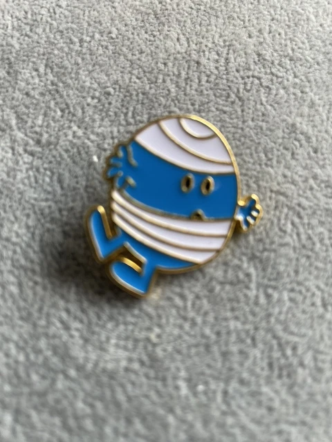 MR MEN & Little Miss Enamel Pin Badge MR BUMP £2.49 - PicClick UK
