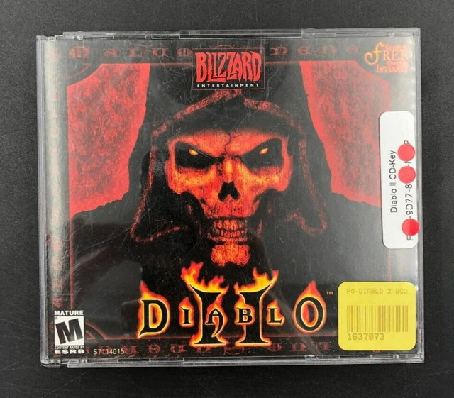 DIABLO II PC 3 Discs + CD Key w/ Manual $23.99 - PicClick CA
