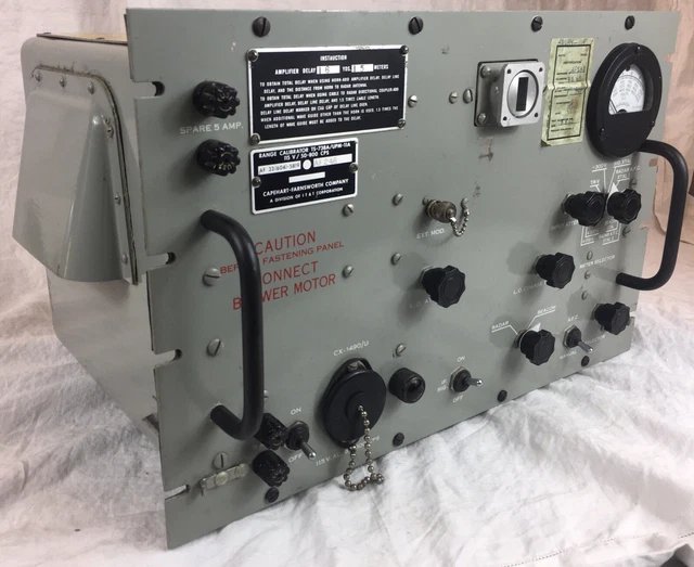 VINTAGE MILITARY RADAR Range Calibrator / Test Set, TS-738A / AN - UPM ...