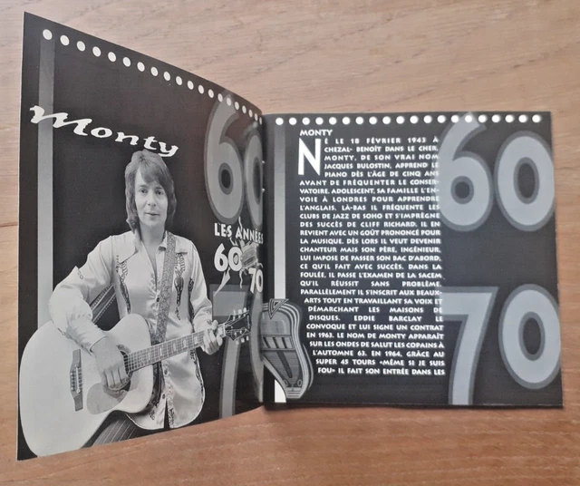 BEST OF MONTY CD FRENCH Sixties/60's/Chanson/Pop/Yéyés/Salut Les ...