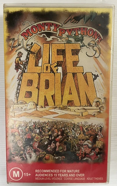 MONTY PYTHON LIFE Of Brian VHS Video Cassette Tape PAL M 1979 Monty Video $16.99 - PicClick AU