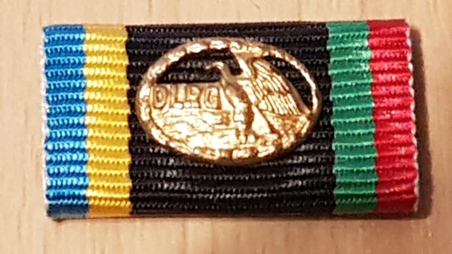 BANDSCHNALLE DLRG GOLD Ordensspange Schwimmabzeichen Bundeswehr ...