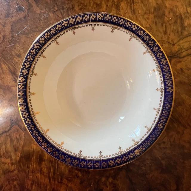 VINTAGE ALFRED MEAKIN Bleu De Roi Soup Bowl Replacement $35.00 ...