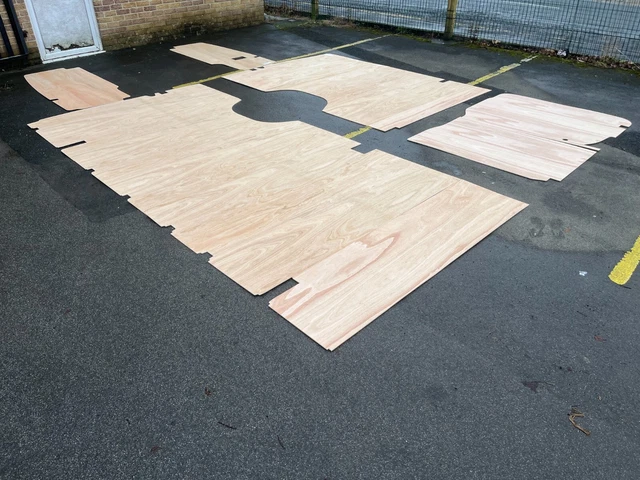 VOLKSWAGEN VW CRAFTER/ Mercedes Sprinter MWB Ply Lining Kit 2007-2017 ...