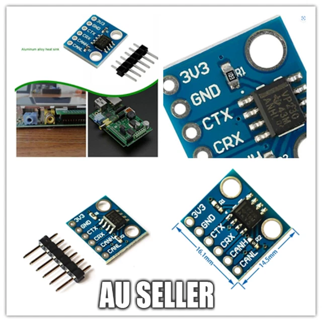 CJMCU-230 SN65HVD230 CAN Bus Transceiver Communication Module for Arduino $6.50 - PicClick AU