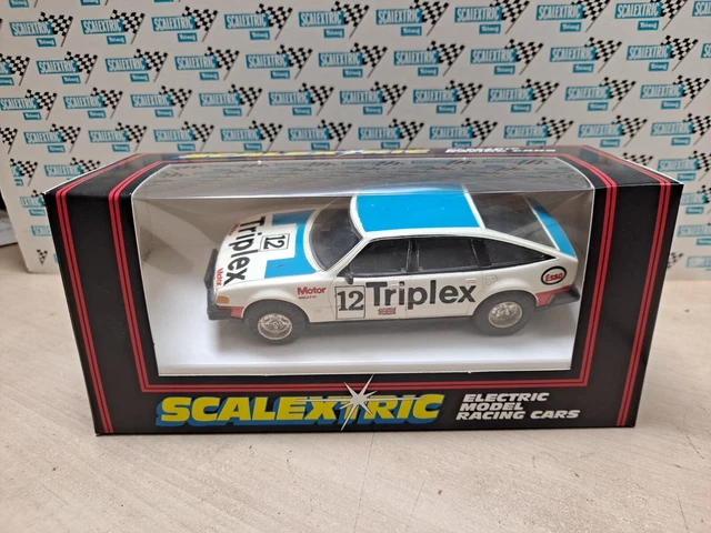 SCALEXTRIC C283 ROVER 3500 SD1 Triplex Livery No.12 PERFECT BOX 4 NEW ...