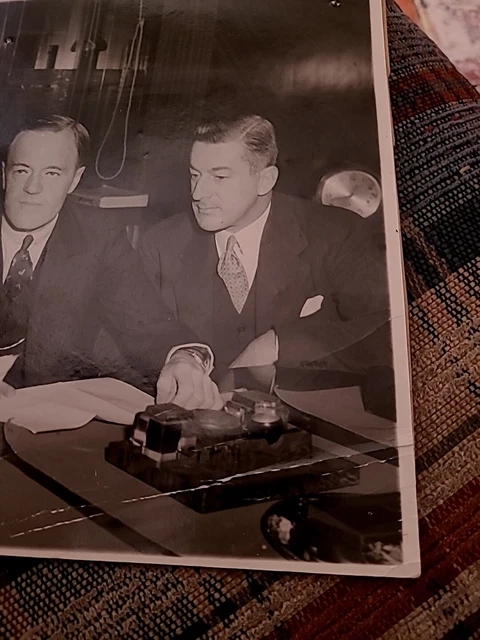 1938 MONTREAL CANADIENS Nhl Hockey Photo Coach James Dugal Pit Lepine ...