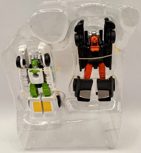 TRANSFORMERS DADDY-O & Trip-Up Earthrise Micromaster Hot Rod Patrol ...
