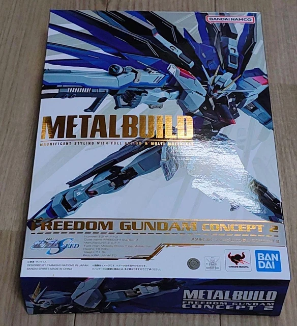 METAL BUILD FREEDOM Gundam CONCEPT2 2025 Dec Reissue Opened Collectible ...