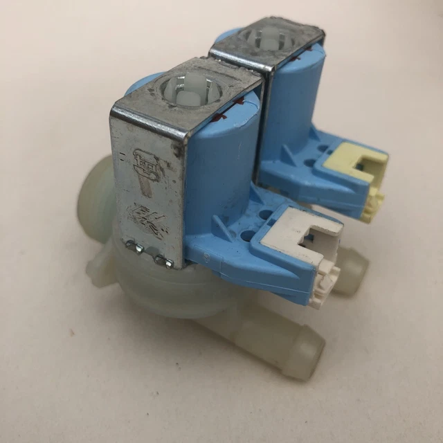 BEKO WTK62041W WASHING Machine 2 Way Water Inlet Solenoid Valve £8.99 ...