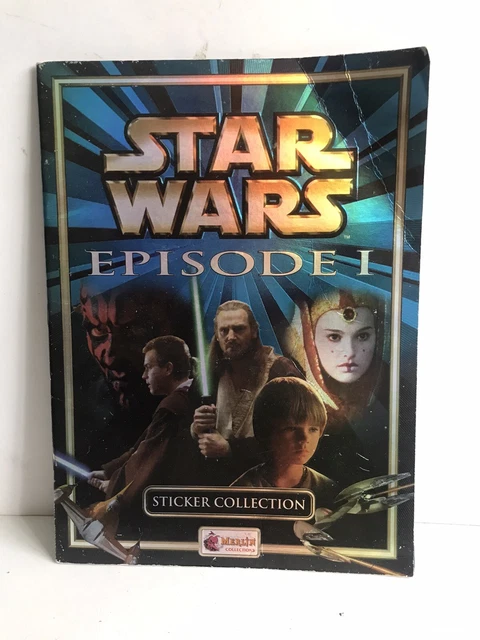 STAR WARS: EPISODE 1 - Sticker Album (Merlin Sticker Collection) £1.99 ...