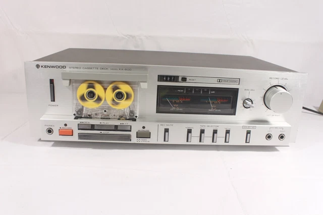 KENWOOD KX-600, CASSETTE deck-one channel only. (ref E 851) $94.00 ...