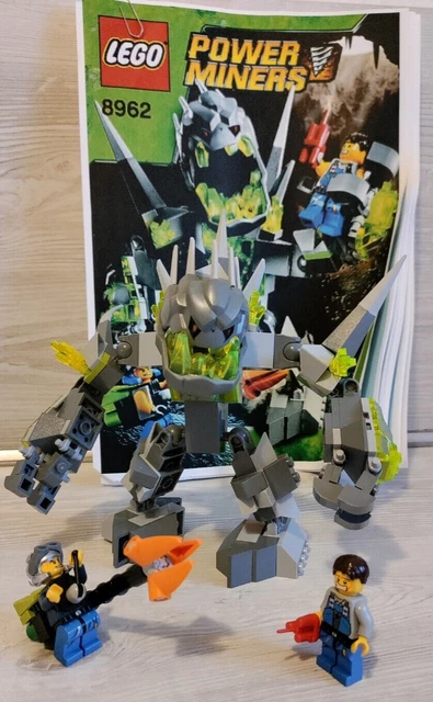 LEGO POWER MINERS: König der Monster 8962 komplett mit Anleitung und ...