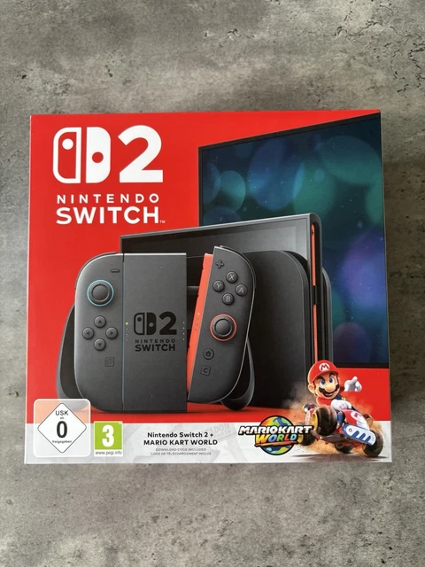 NINTENDO SWITCH 2 + Mario Kart World Bundle - Brand new from Argos! £ ...