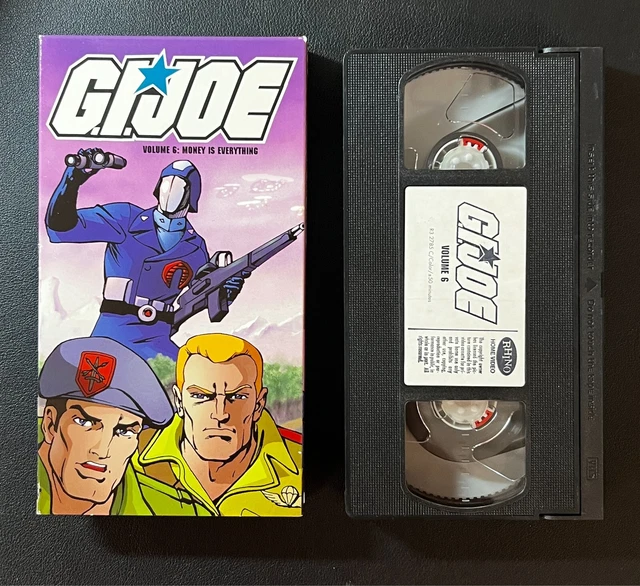 GI JOE VOLUMES #4-6 Kid Rhino Home Video VHS 3 Tape Box Set (1999) £17. ...