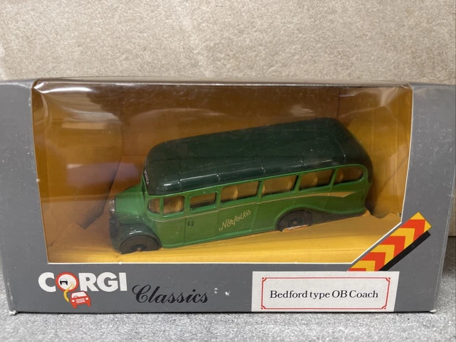 CORGI CLASSICS C949/1 Bedford OB Coach Norfolk's + box £6.95 - PicClick UK