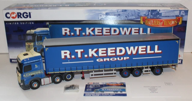 CORGI TRUCKS CC15808 Mercedes Actros Keedwell Super (Excellent ...