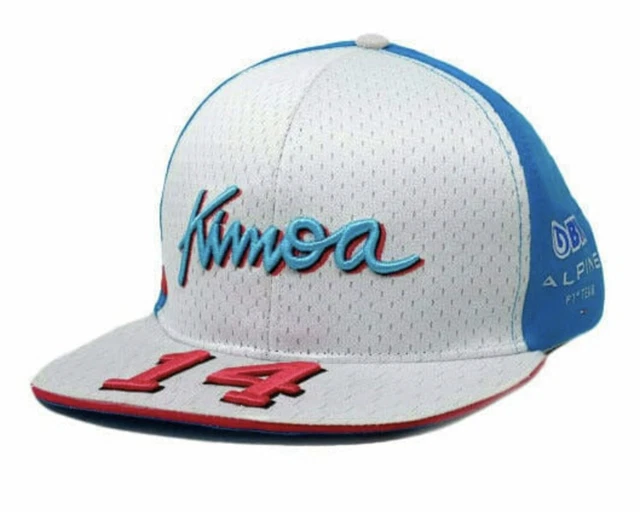 CAP FORMULA ONE 1 BWT Alpine F1 Team Alonso Kimoa Miami GP 2022 Blue FR ...