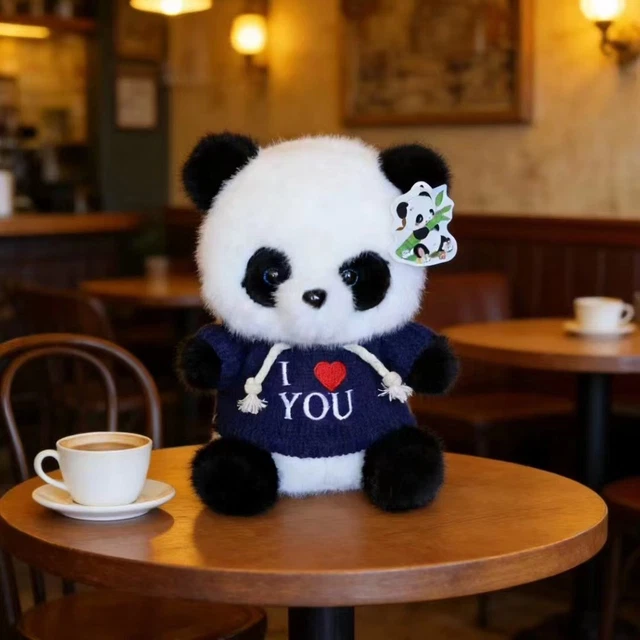 PANDA PLUSH TOY With Pp Cotton Filling Perfect For Kids And Collectors ...