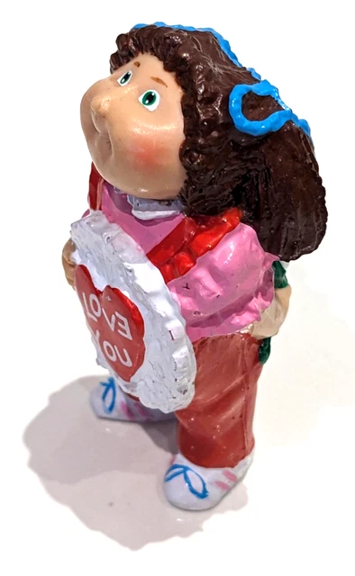 VINTAGE 1984 CABBAGE Patch Kids - I Love You 2.5 in PVC Figure $10.98 ...