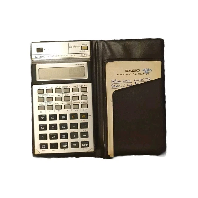 CASIO FX-510 SCIENTIFIC Calculator - Rare Vintage Model 1980's Japan £ ...