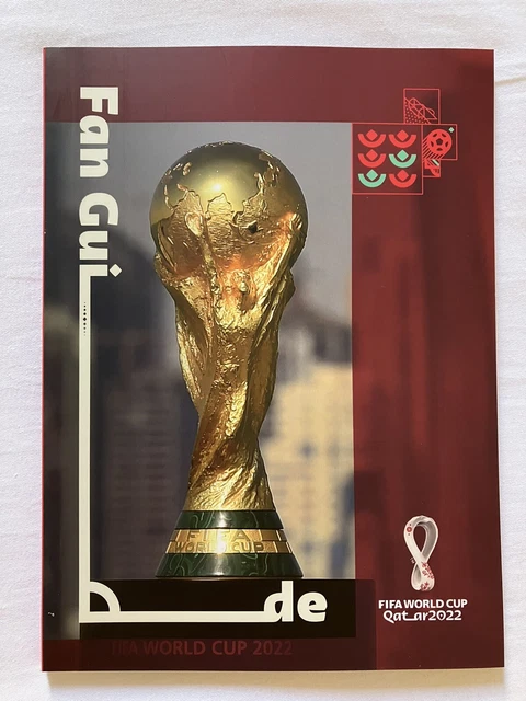 FIFA WORLD CUP Qatar 2022 Official Fan Guide 128 Page Book / Programme ...
