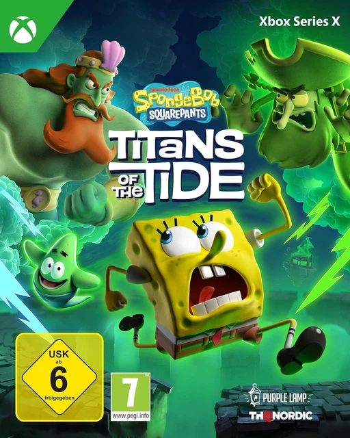 SPONGEBOB SQUAREPANTS: TITANS of the Tide (Xbox Series X) - Brand New ...