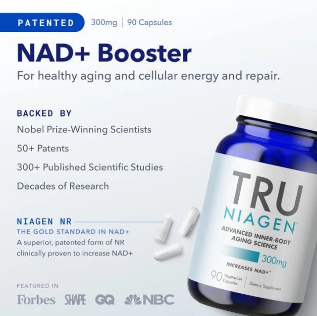 300MG MULTI AWARD Winning Patented Fast“Ship NAD+ Boosting Supplement ...
