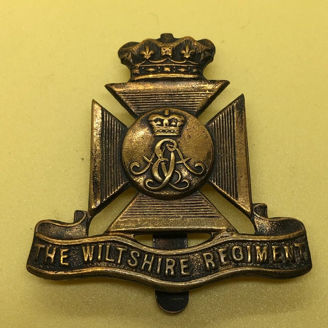 ORIGINAL WW1/WW2 BRITISH Army Cap Badge - Wiltshire Regiment £12.00 ...