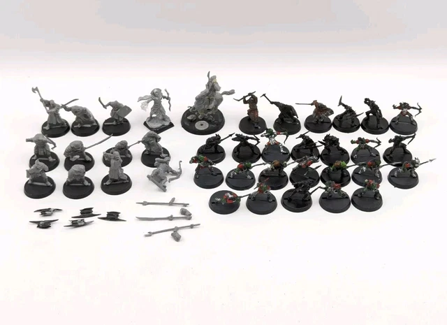 VINTAGE WARHAMMER 40K Mixed Bundle Lot LOTR Miniatures Figures $59.95 ...