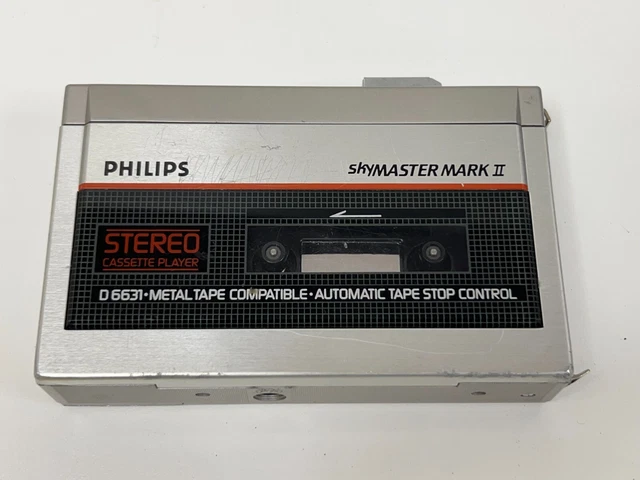 MAGNAVOX/PHILIPS SKYMASTER MARK II Vintage Cassette Player D6631 RARE ...